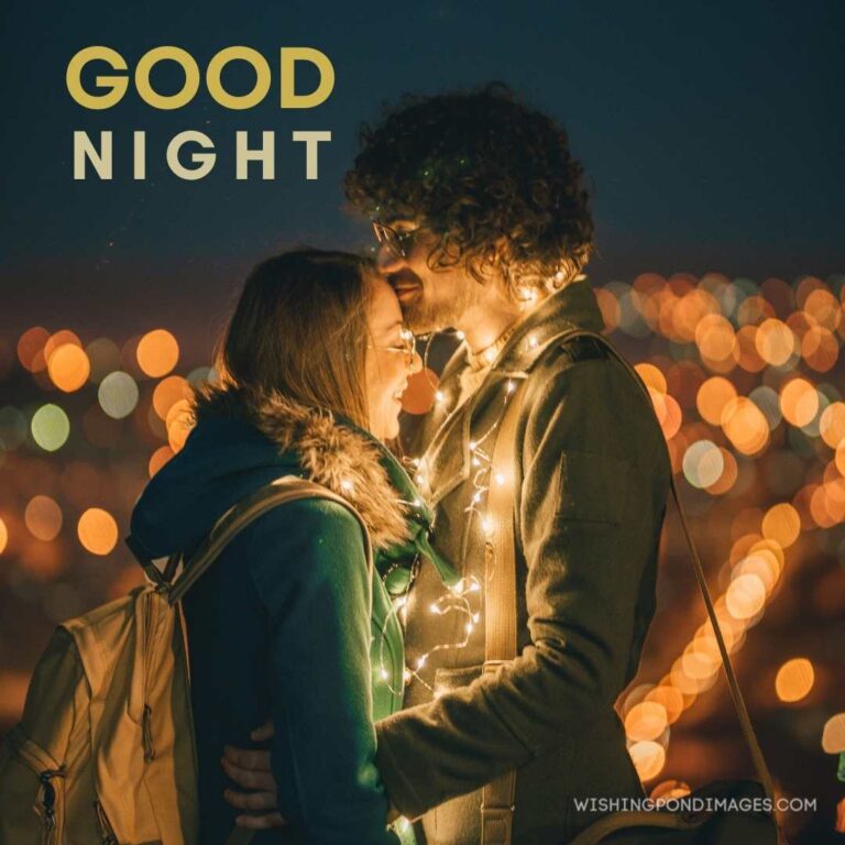Romantic Hug Good Night Images - Wishing Pond Images