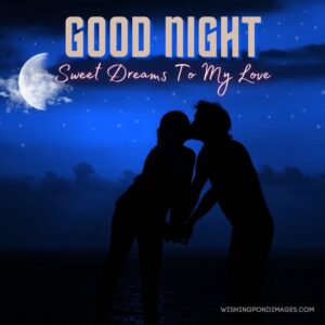 Romantic Hug Good Night Images - Wishing Pond Images